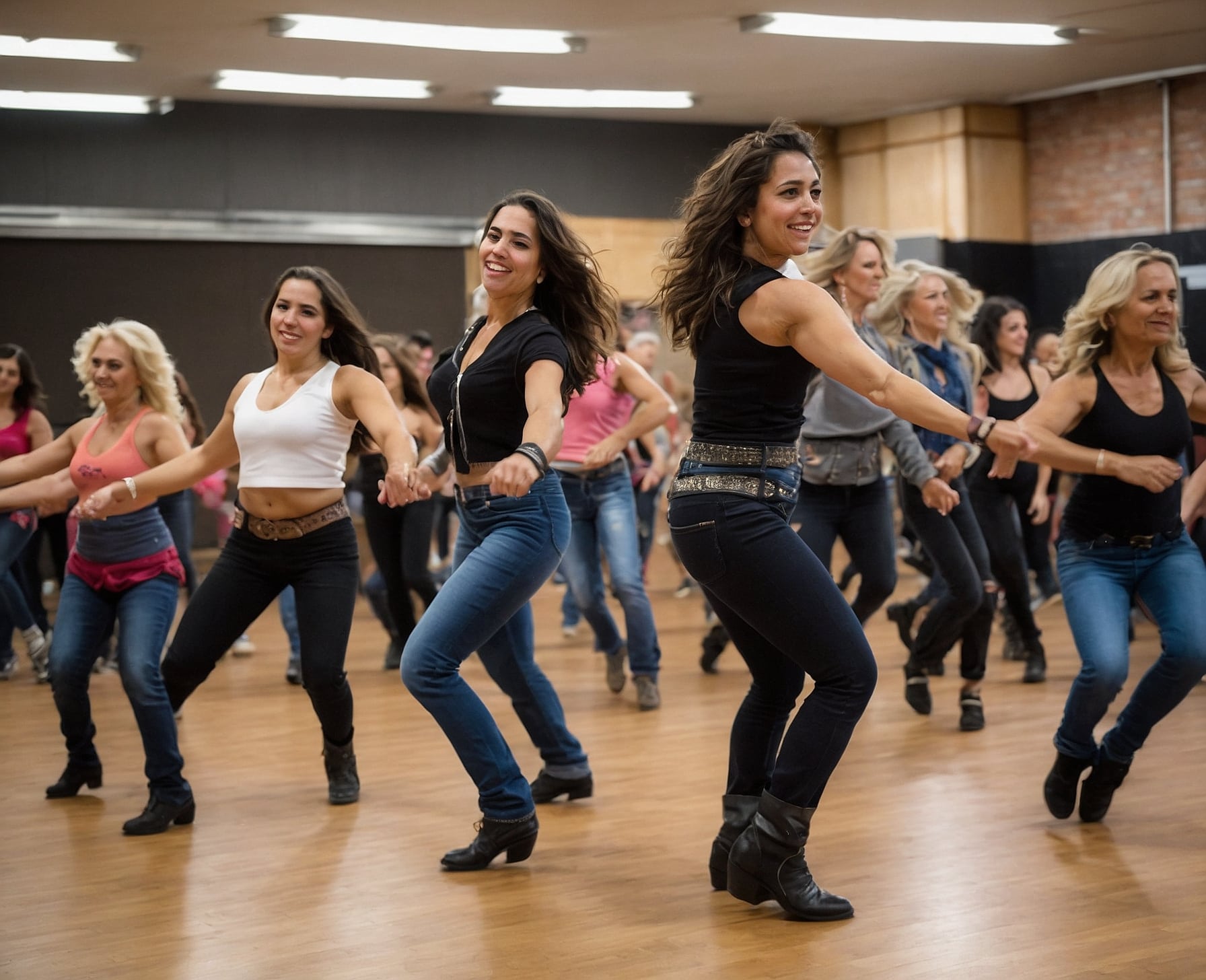 Clases de Country Line Dance y Rock & Roll